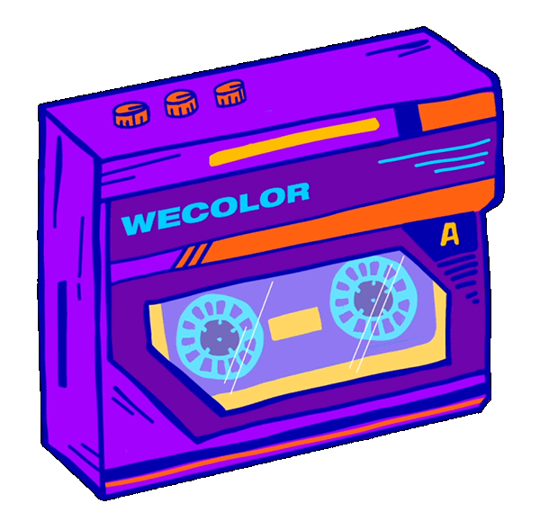 Wecolor Sticker by We Color Festival for iOS & Android | GIPHY