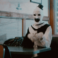 Scary Clown Pop Up Gif