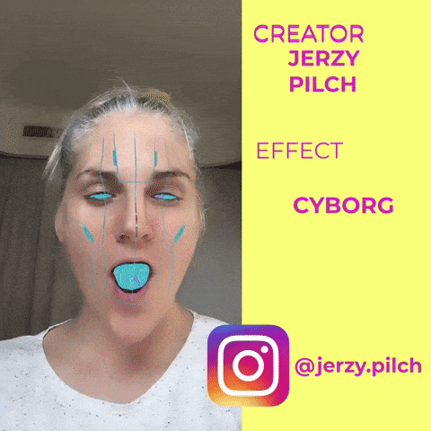 Cyborg Facefilter GIFs - Get the best GIF on GIPHY