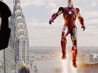 Gif D'explosion D'iron Man