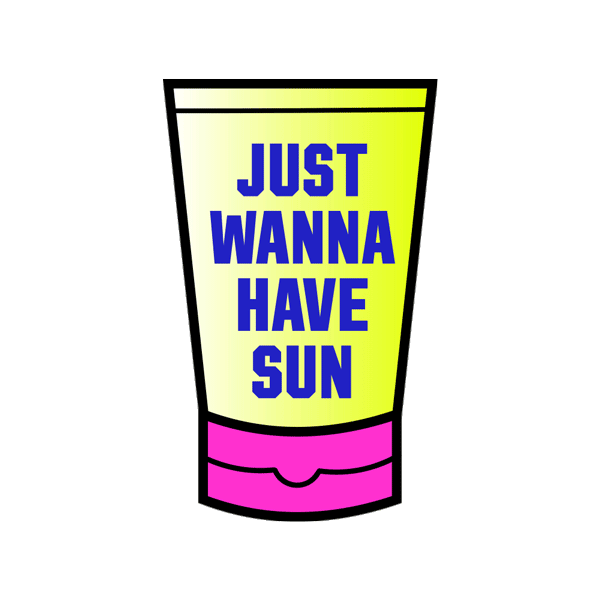 Sun Sunscreen Sticker by Victoria's Secret PINK for iOS & Android | GIPHY
