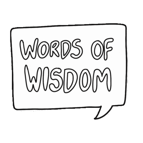 Word Of Wisdom Clipart
