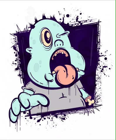 Horror Zombie GIF - Find & Share on GIPHY