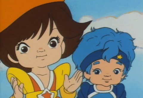 Happy Rainbow Brite GIF - Find & Share on GIPHY