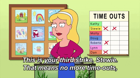 Third-strike-youre-out GIFs - Get the best GIF on GIPHY