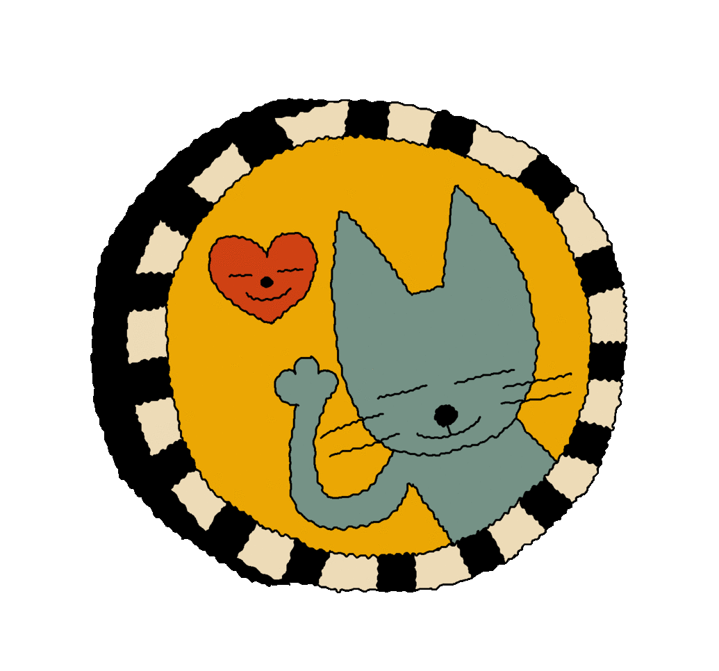 Cat Heart Sticker by Colin for iOS & Android | GIPHY
