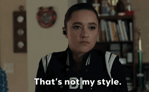 Thats-not-my-style GIFs - Get the best GIF on GIPHY