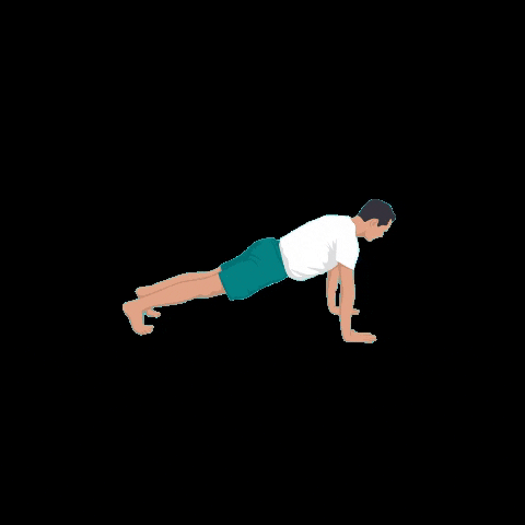 Pilates Pushup GIFs - Get the best GIF on GIPHY