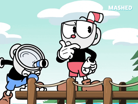 🎵 CUPHEAD DLC CARTOON RAP BATTLE: PART 3 🎵 by Mashed | GIPHY