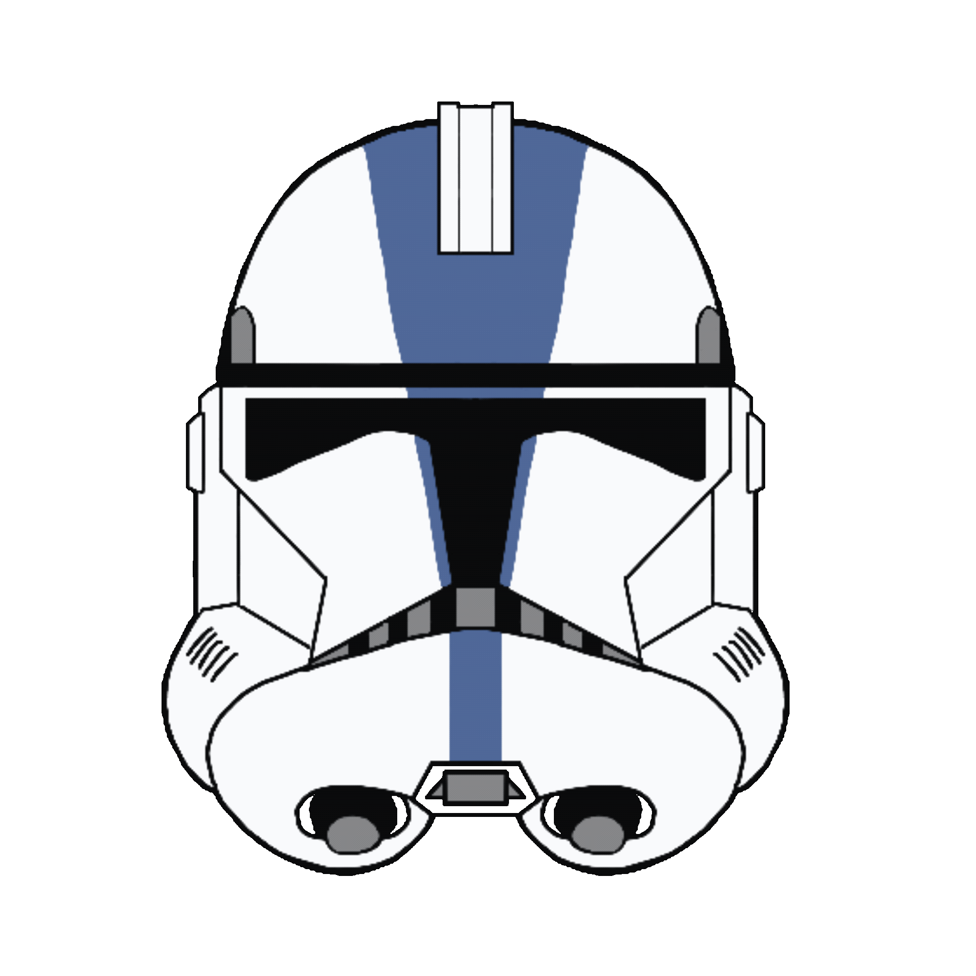 Star Wars Helmet Sticker by Corbin Creates for iOS & Android | GIPHY