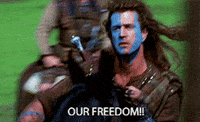 Freedom Braveheart Gif