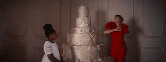 Wedding Cake Eating GIF by Taylor Swift - Find & Share on GIPHY