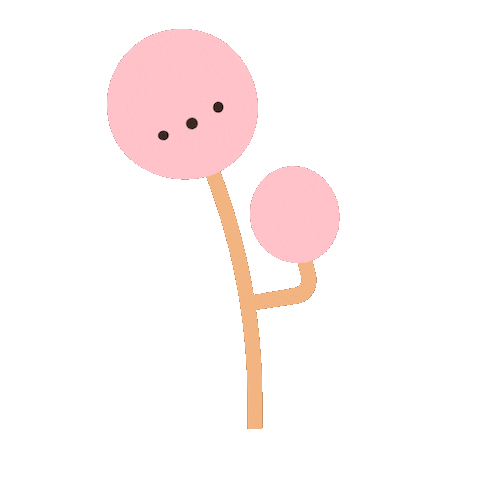Pink Tree Sticker by Miguelgarest for iOS & Android | GIPHY