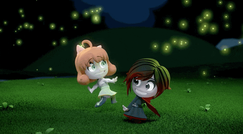 Rwby Chibi Fireflies Gif By Rooster Teeth Find Share On Giphy