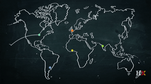 World Map GIF by Harvard University - Find & Share on GIPHY
