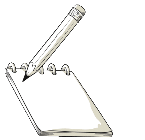 Pen Writing On Paper Gif