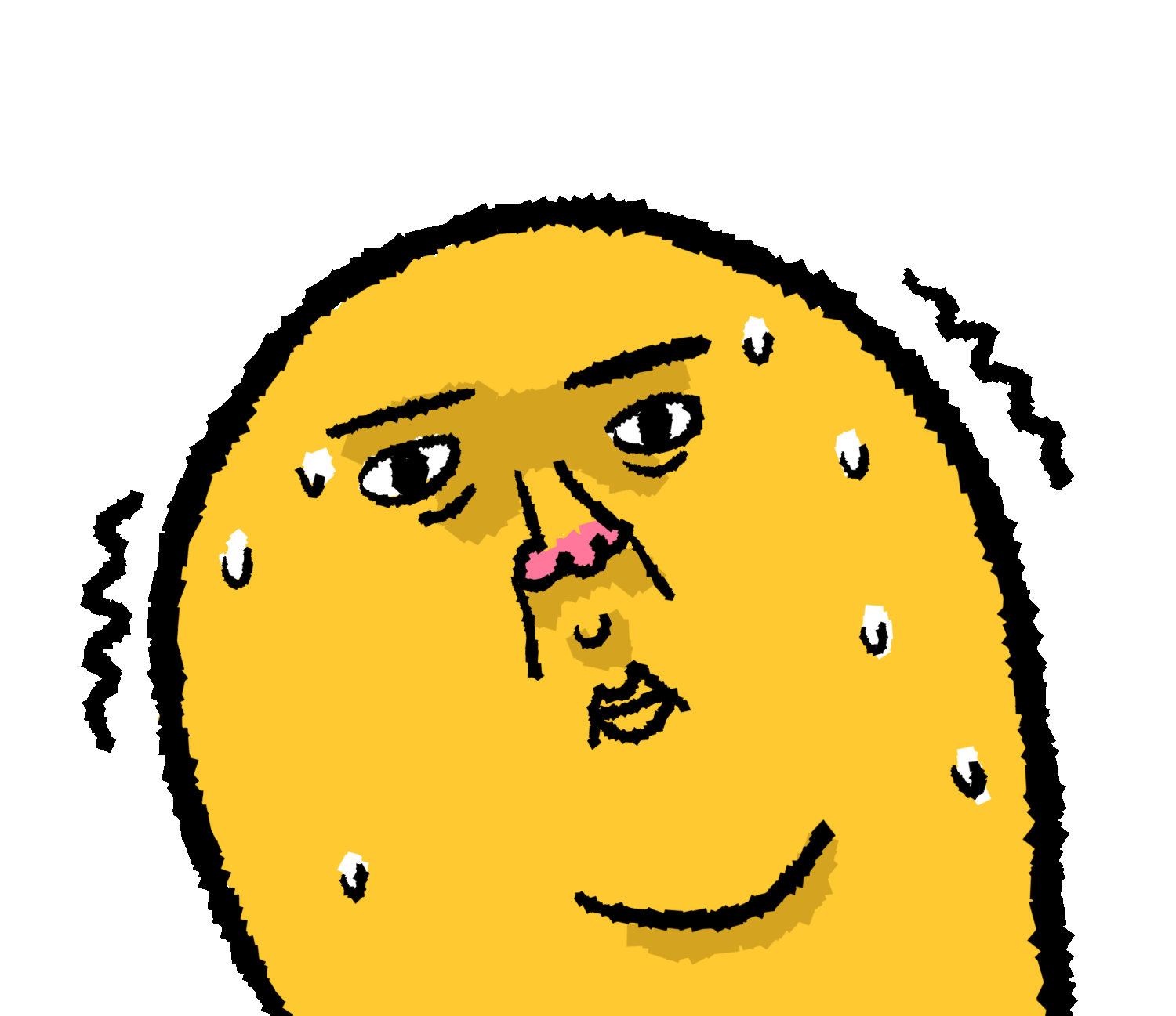 Nervous Sticker by ehcat for iOS & Android | GIPHY