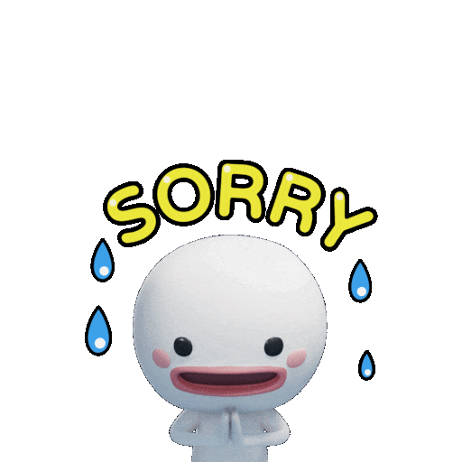 Sorry Sticker by Assemblr for iOS & Android | GIPHY