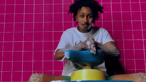 Lebron James Powder Gif