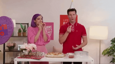 Pizza For Lunch GIFs - Get the best GIF on GIPHY