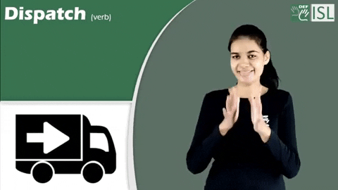 Sign Language Dispatch GIF by ISL Connect - Find & Share on GIPHY