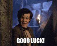 Good Luck Reaction Gif