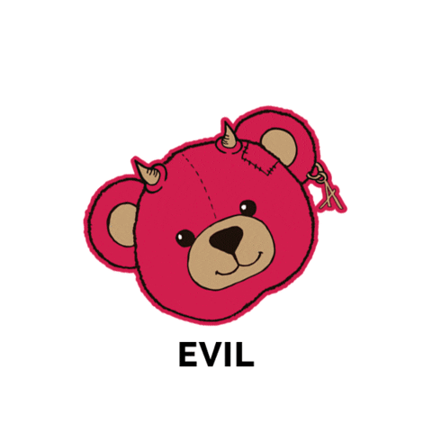 Evil Bear Sticker by Approve for iOS & Android | GIPHY