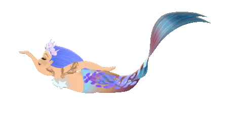 Mermaid Tail Sticker by Mermaid_Lux for iOS & Android | GIPHY