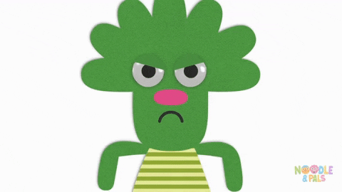 Angry Broccoli GIFs - Get the best GIF on GIPHY
