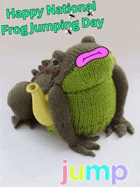 Frog Jumping Gif