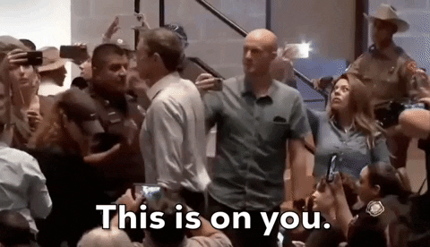 This Is On You Greg Abbott GIF by GIPHY News - Find & Share on GIPHY