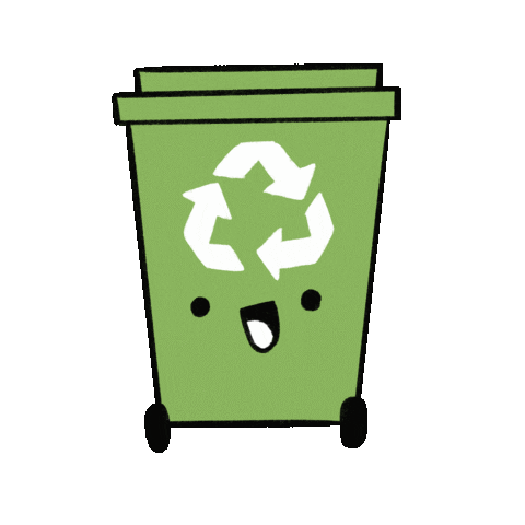 Recycle Go Green Sticker for iOS & Android | GIPHY