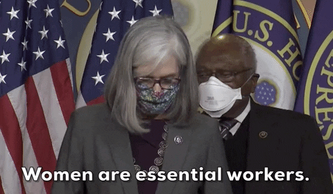 Women-are-essential-workers GIFs - Find & Share on GIPHY