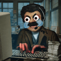 Angry At Computer Gif