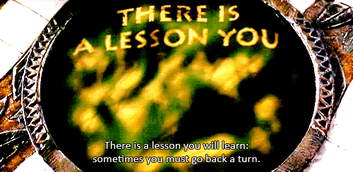 Sometimes You Must Go Back A Turn GIFs - Get the best GIF on GIPHY