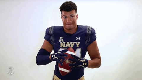 College Football Go Navy GIF by Navy Athletics - Find & Share on GIPHY
