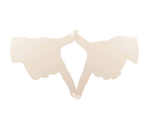 Hand Love Sticker by Beducated for iOS & Android | GIPHY