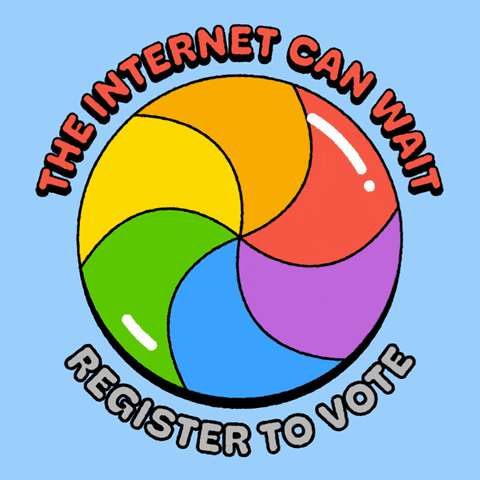 Register to Vote Today! by #GoVote | GIPHY
