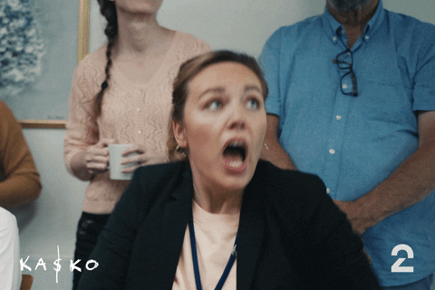 Gasp Reaction GIF by tv2norge - Find & Share on GIPHY