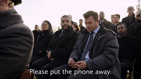 Phones-away GIFs - Get the best GIF on GIPHY