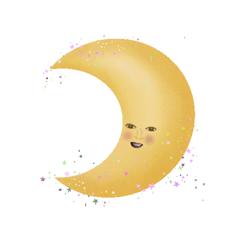 Transparent Moon Gif