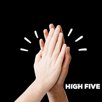 Internet High Five Gif