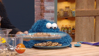 Cookie Monster Eating Cookies Gif