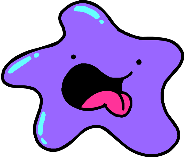 Tongue Slime Sticker by Java Doodles for iOS & Android | GIPHY