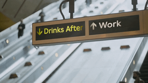 Drinks After Work GIFs - Get the best GIF on GIPHY