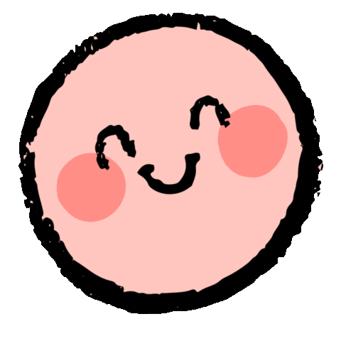 Happy Pink Sticker for iOS & Android | GIPHY