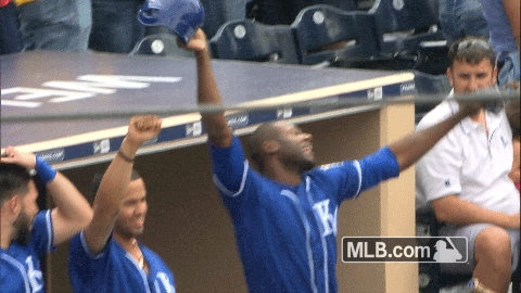 Kansas City Royals Cheer GIF by MLB - Find & Share on GIPHY