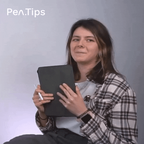Girl Hello GIF by PenTips - Find & Share on GIPHY