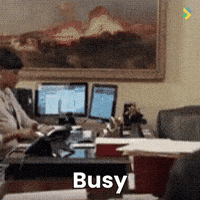 Busy At Work Gif
