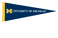 Umich Sticker by University of Michigan Admissions for iOS & Android ...